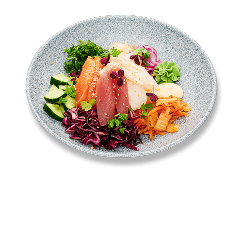 Flamed Salmon Bowl – Poké Bowl Lax – - Sushi Yama