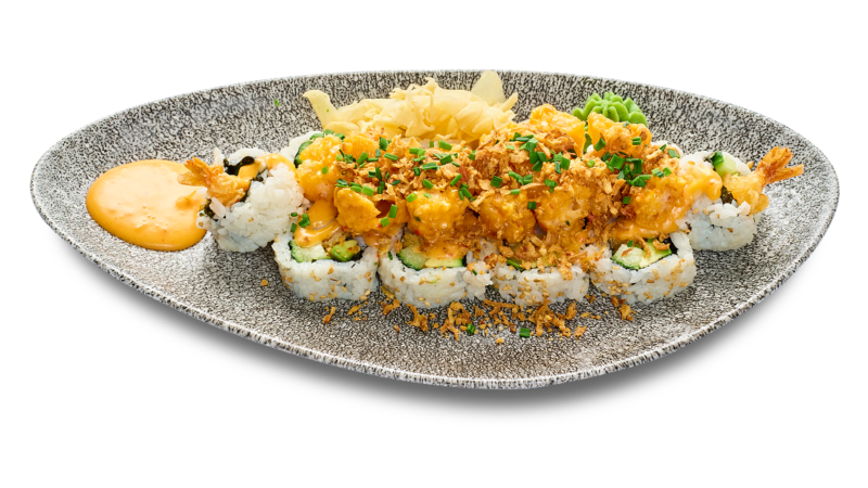 Crispy Shrimp with Popcorn Shrimp – en dubbel smakupplevelse - Sushi Yama