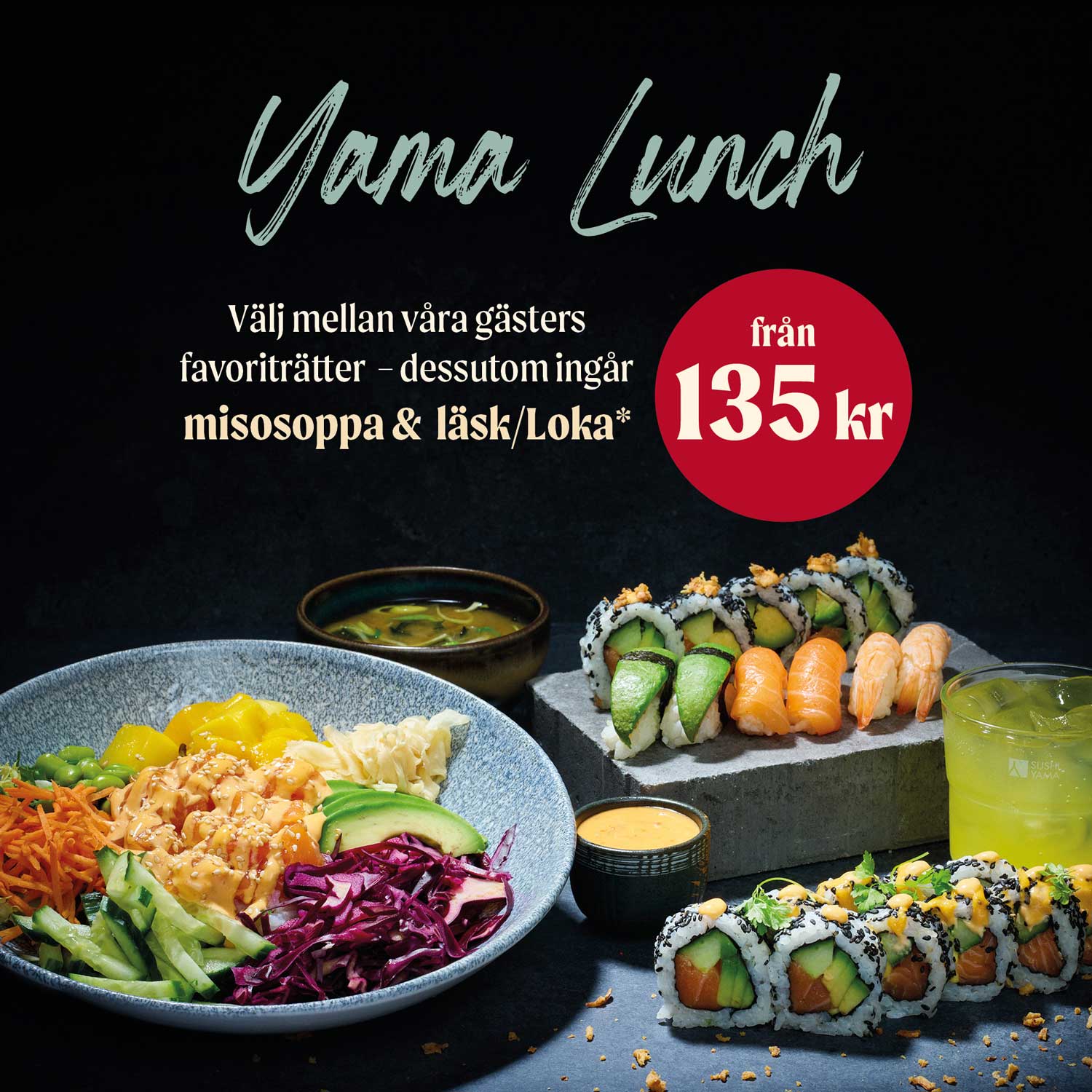 Yamazing Sushibilites – Sushi restaurang - Sushi Yama